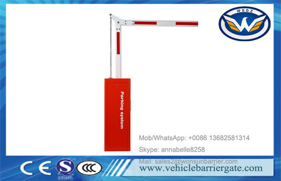 Parkir Lipat Boom Otomatis Barrier Gate Remote Control Dengan 6 Meter Boom